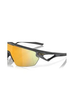 Oakley Sphaera Shield Frame Sports Sunglasses - Yellow