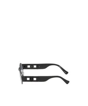 Versace Oval Frame Sunglasses - Gray