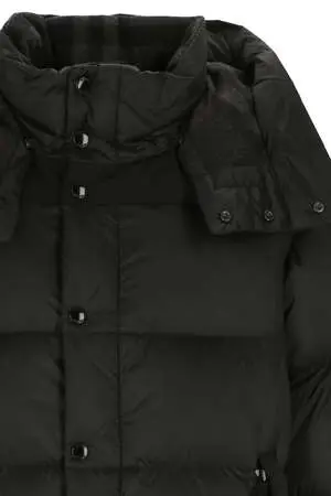 Burberry Logo Patch Hooded Puffer Jacket