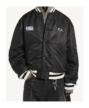 Balenciaga Nba Logo Bomber Jacket