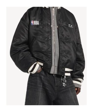 Balenciaga Nba Logo Bomber Jacket
