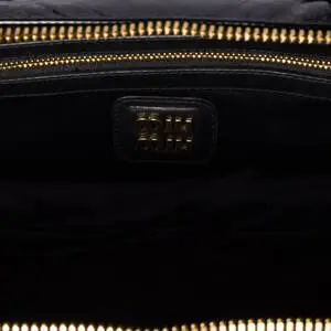 Miu Miu Beau Zipped Shoulder Bag - Black