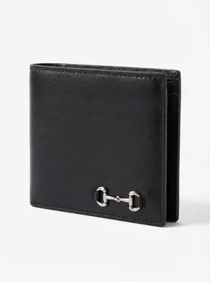 Gucci Horsebit Bifold Wallet - Black