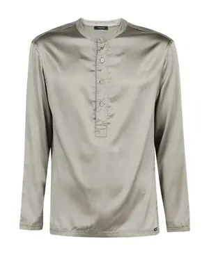 TOM FORD Buttoned Long-sleeved T-shirt - No