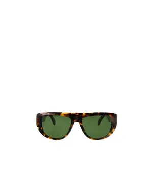 Palm Angels Geometric Sunglasses - Green