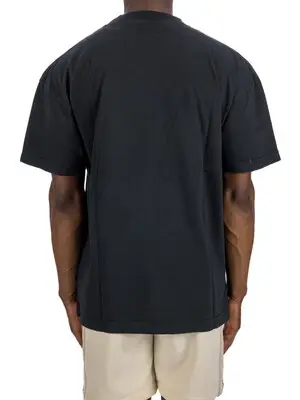 Palm Angels Crazy Mouth Straight Hem T-shirt