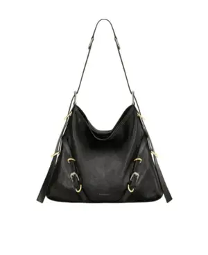 Givenchy Voyou Medium Shoulder Bag - Black