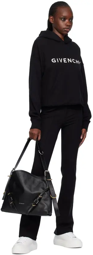 Givenchy Voyou Medium Shoulder Bag - Black