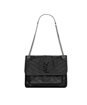 Saint Laurent Niki Medium Shoulder Bag - Black