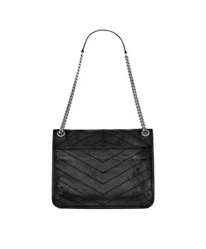 Saint Laurent Niki Medium Shoulder Bag - Black