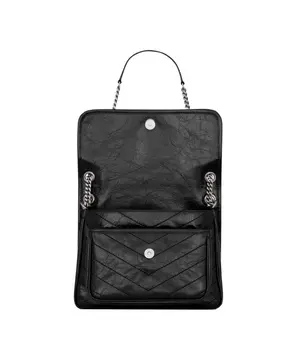 Saint Laurent Niki Medium Shoulder Bag - Black
