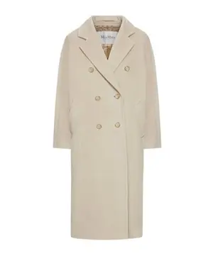 Max Mara Double-breasted Belted Coat