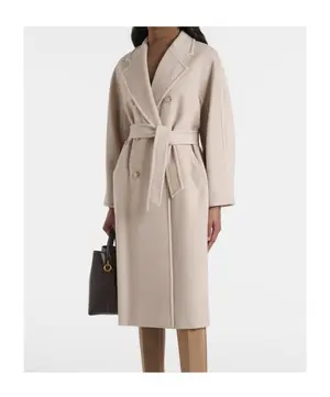 Max Mara Ticino Double-breasted Belted Coat