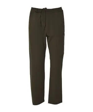 C.P. COMPANY Drawstring Waist Trousers - Black