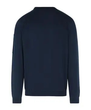 C.P. COMPANY Crewneck Sweatshirt With Lens Detail