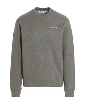 Off-White Diag Outline Logo-print Sweatshirt