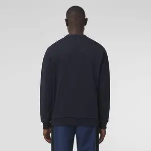 Burberry Monogram Appliqué Cotton Sweatshirt