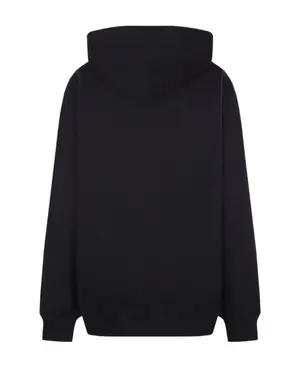 MSGM Graphic Print Cotton Hoodie