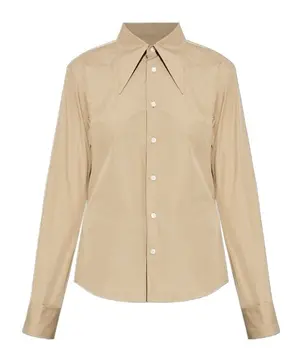 AMI Paris Long Sleeve Buttoned Shirt - No