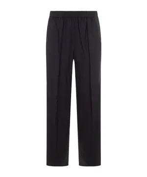 Fabiana Filippi Straight Leg Trousers With Elasticated Waistband