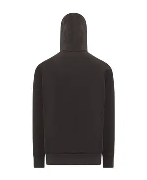 Emporio Armani Logo-embroidered Cotton Hoodie