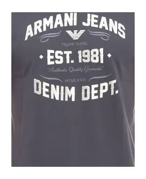 Emporio Armani Printed T-shirt With Round Neck
