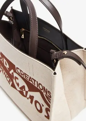 FERRAGAMO Logo Patterned Shoulder Bag