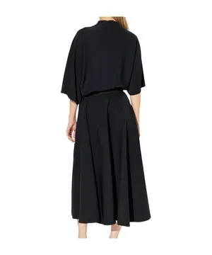 Alaïa Pendant Dress With Buckled Belt