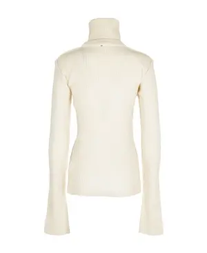 Sportmax Ribbed High-neck Jumper