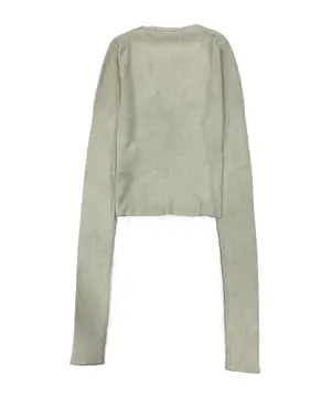 VIVIENNE WESTWOOD V-neck Cropped Fine Knit Sweater - No