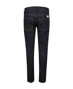 NINE:INTHE:MORNING Slim-cut Straight-leg Jeans - Black