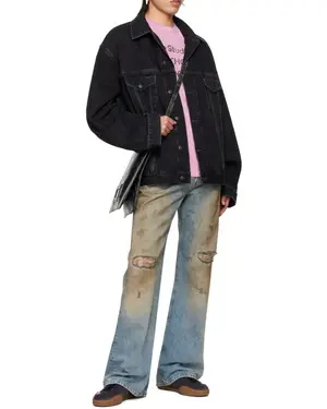 Acne Studios Drop-shoulder Denim Jacket