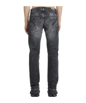DONDUP Denim Trousers - Black