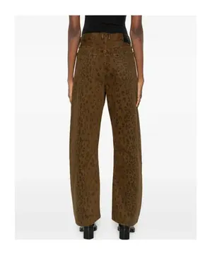 Citizens Of Humanity Miro Cheetah Print Jeans - Brown