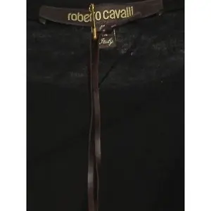Roberto Cavalli T-shirt With Round Neck And Long Sleeves