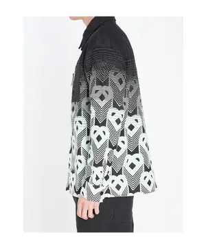 Casablanca Gradient Monogram Jacket - Black