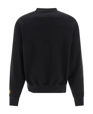 Heron Preston Logo Print Long Sleeve Sweatshirt