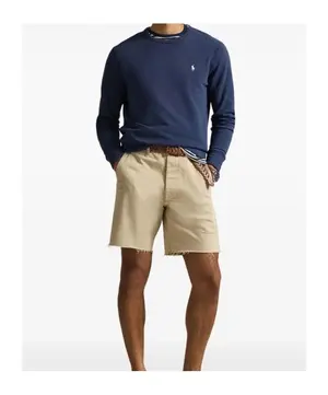 Polo Ralph Lauren Embroidered Logo Crewneck Sweatshirt - Navy