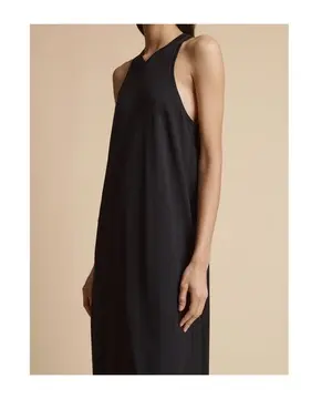 Khaite Vernetta Sleeveless Maxi Dress