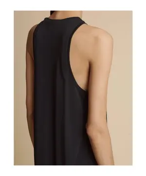 Khaite Vernetta Sleeveless Maxi Dress
