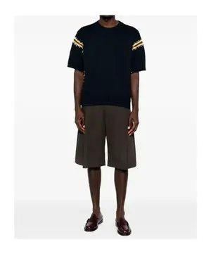 Prada Embroidered Cotton T-shirt