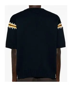 Prada Embroidered Cotton T-shirt