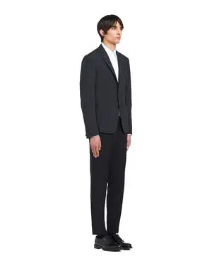 Prada Single-breasted Suit Jacket - Black