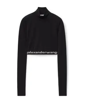 Alexander Wang Elasticated Performance Tops For Women
