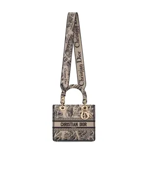 Dior Medium Lady D-lite Bag - Nude