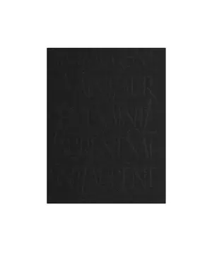 Saint Laurent Large Square Scarf - Black