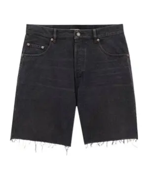 Saint Laurent Distressed Shorts For Women