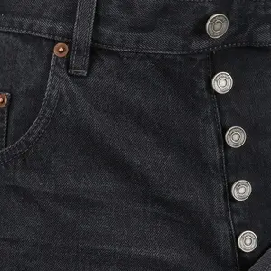 Saint Laurent Distressed Denim Bermuda Shorts