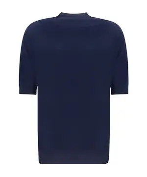 Bottega Veneta Logo Embroidered Knitted Top