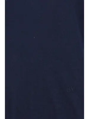 Bottega Veneta Logo Embroidered Knitted Top